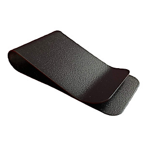 TUCK GEAR Black Money Clip for Men with Reinforced Bill and Card Holder Strength, Large Capacity Storage, Slim Front Pocket Minimalist Carry, Travel Friendly