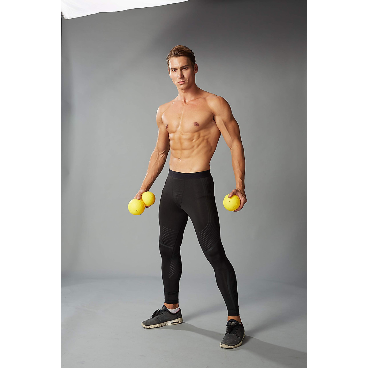 Viminston Roundnet Game Ball Replaceable Competitive Balls Mini Volleyball 3-Pack with Pump