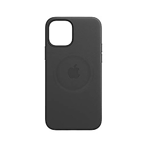 Apple iPhone 12 and iPhone 12 Pro Leather Case with MagSafe - Black