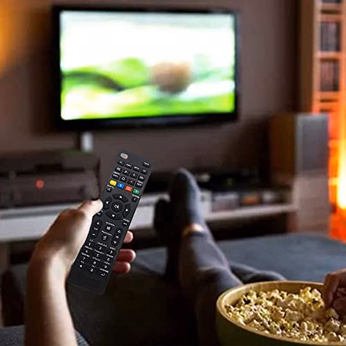 SMATAR Universal Remote Control for Samsung, Sony, LG, Hisense, Panasonic, Philips, Sharp, Sanyo, Insignia, Toshiba, Hitachi, TCL Smart TVs and More Brands of TV - Setup Easily