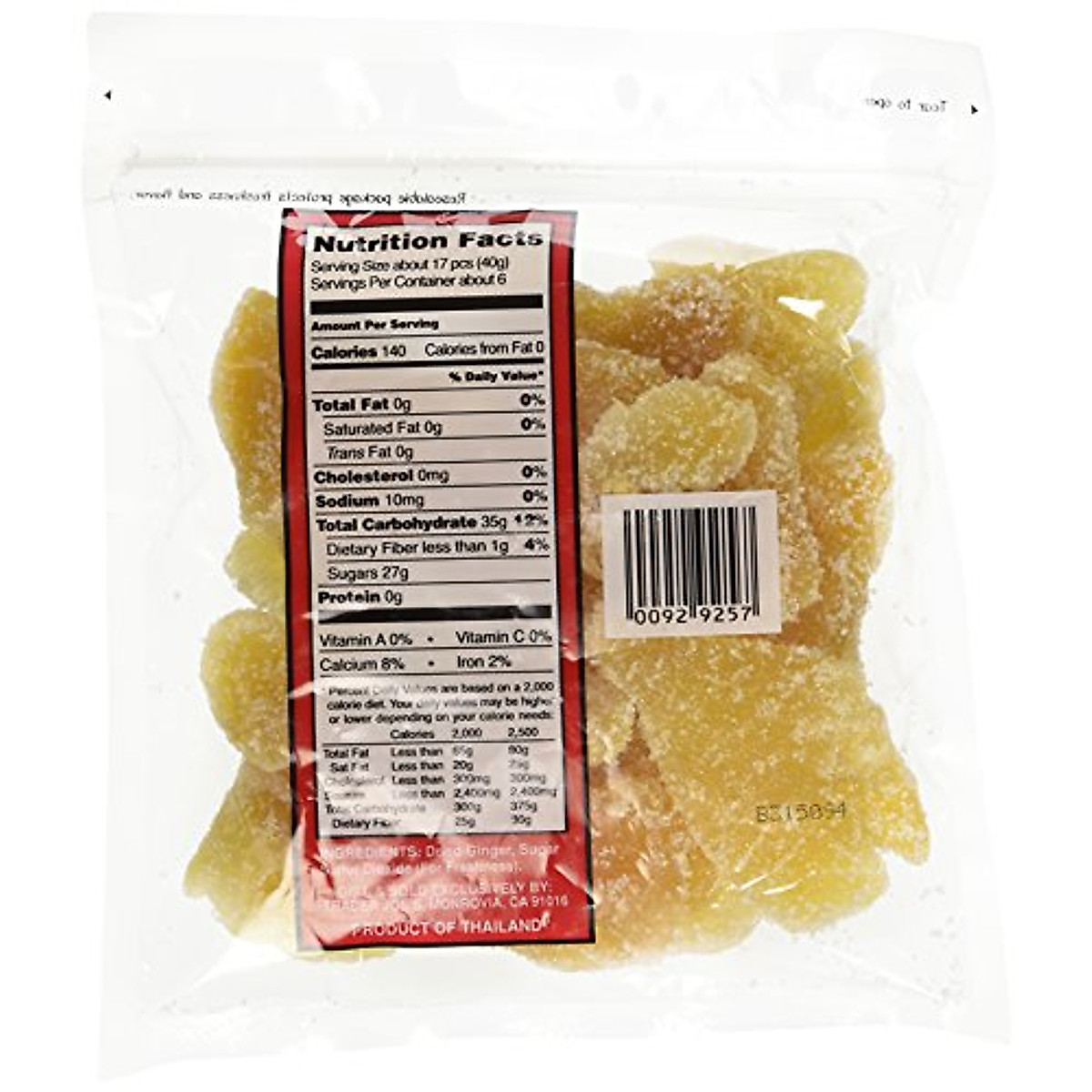 Trader Joe's Crystallized Candied Ginger (8 Oz.)