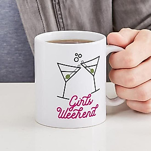 CafePress Girls Weekend Ceramic Coffee Mug, Tea Cup 11 oz