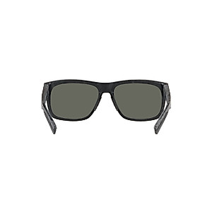 Costa Del Mar Man Sunglasses Net Gray With Gray Rubber Frame, Gray Lenses, 58MM