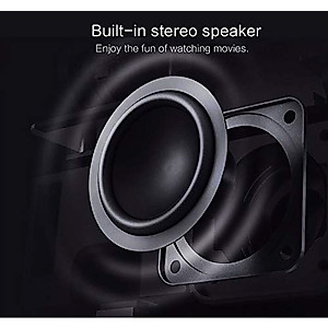 Mini Projector, Portable Movie Projector, Pico Phone Outdoor Video Projector, 720P Native, Full HD 1080P Supported, 3800 Lux Led Projector