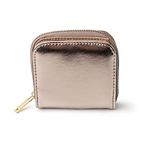 KEDZIE The Influencer Zip Around Wallet for Women - Bronze