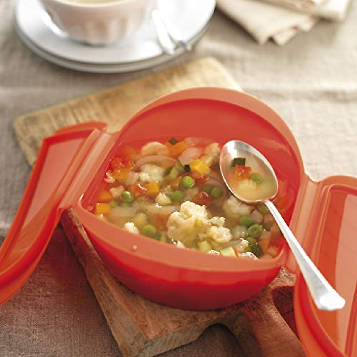 Lekue Ogya Microwavable Pot, Model # , X-Large, Red