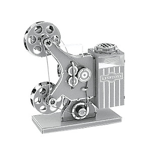 Fascinations Metal Earth Vintage Movie Film Projector 3D Metal Model Kit