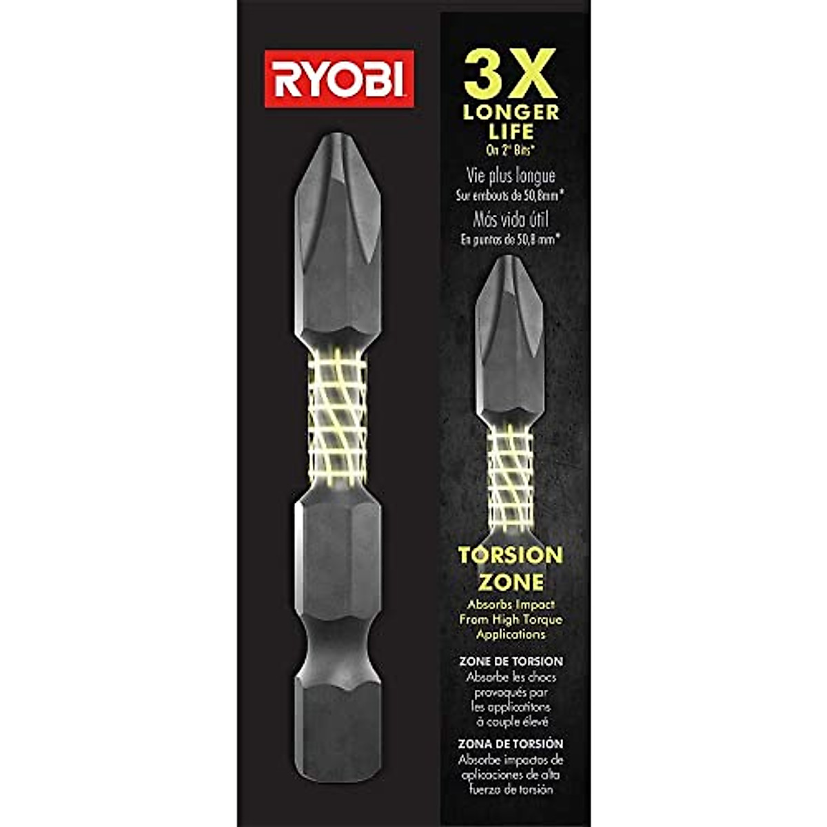 RYOBI AR2034 Impact Rated Socket Adaptor Set (3-Piece)