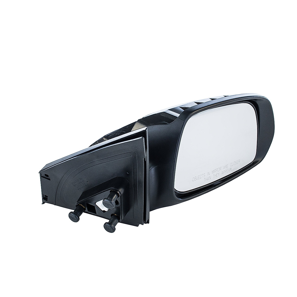 Dependable Direct Passenger Side Mirror for Scion tC (2005-2010) Unpainted Non-Heated Non-Folding Power Operated Right Outside Rear View Replacement Door Mirror with Turn Signal Lamp - SC1321102