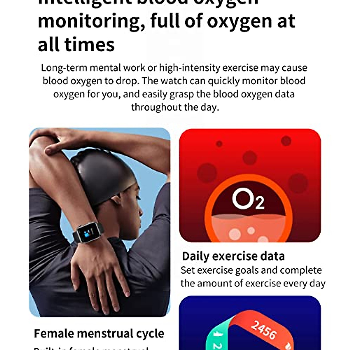 Smart Watch(Receive & Dial) 1.85" Touch Screen SmartWatch for Android and iOS Phones Compatible/65 Sports IP68 Waterproof SmartWatchs with Fitness Tracker Heart Rate/Sleep Monitor/Pedometer/Calories