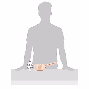 Mauviel M'Passion Copper Sugar & Caramel Sauce Pan, 1.9-qt, Made In France