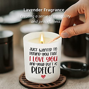 Gifts for Her, Girlfriend, Wife - Anniversary Birthday Gifts for Wife, Wife Birthday Gift Idea - Girlfriend Gifts, Wife Gifts - Romantic Gifts for Her - Funny I Love You Gifts for Her - Scented Candle