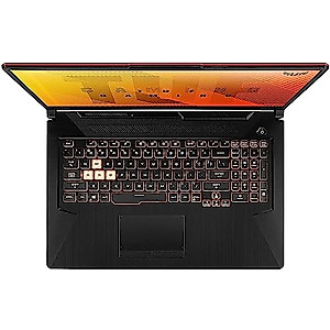 ASUS TUF Gaming Laptop, AMD 6-Core Ryzen 5 4600H, 17.3" FHD 144Hz IPS Display, NVIDIA GeForce GTX 1650, 64GB DDR4 2TB SSD, Single-Zone RGB Backlit Keyboard, Wi-Fi, USB-C, RJ-45, Win11 Home