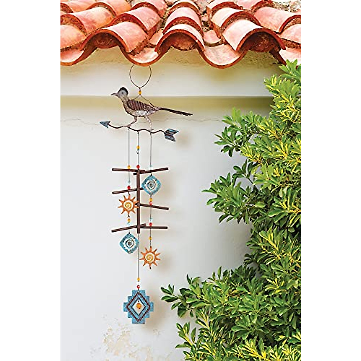 Sunset Vista Designs Roadrunner on Arrow Wind Chime, 28"