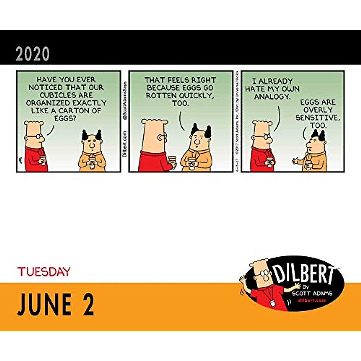 Dilbert 2020 Day-to-Day Calendar
