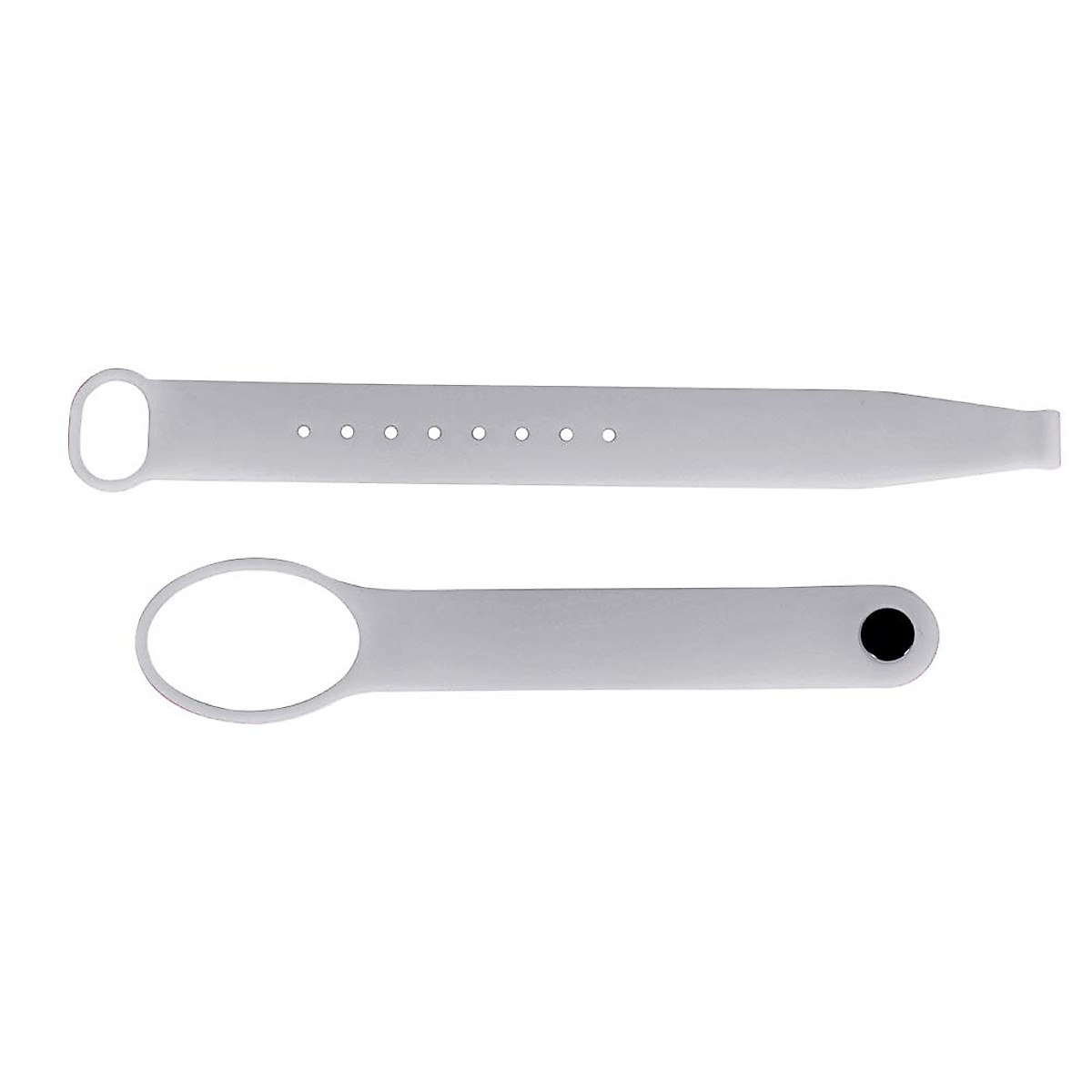 HIJIAO Design silicone Knuckle Strap for Oculus Quest/Oculus Rift S Touch Controller Grip Accessories (1 Pair) (gray)