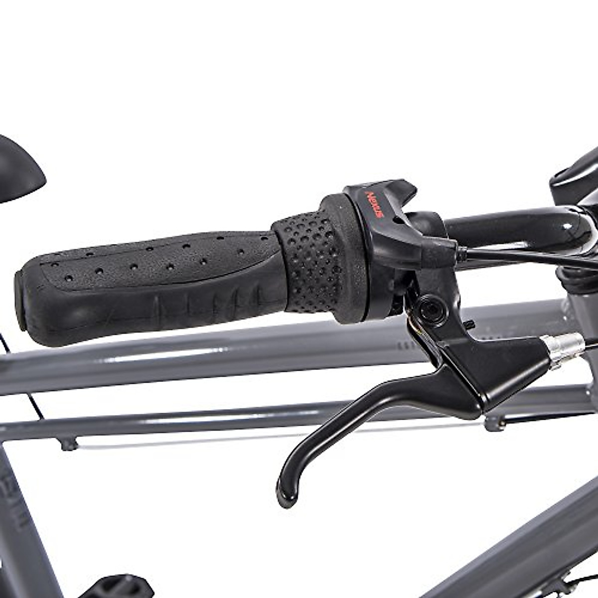 ROYCE UNION RMX 700c Mens 3-Speed Commuter Bike, 21" Aluminum Frame, Cool Gray