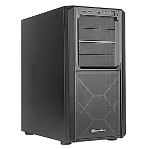 SilverStone Technology SETA D1 Mid-Tower ATX Chassis with High Storage Capability & Versatility, SST-SED1-B