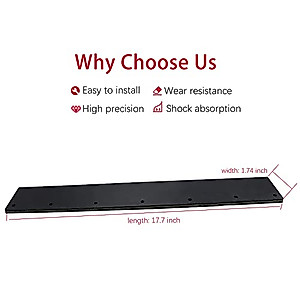 GELASKA 23-3730 Rotor Blade Paddles with 23-3170 Scraper Bar for Toro S-200, S-620, S200, S620 and Snow Master 20 Snowblowers