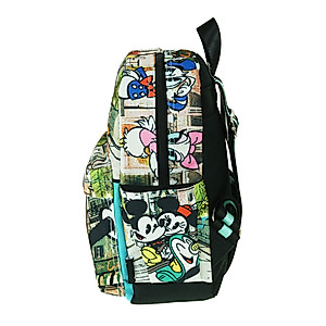 KBNL Mickey Mouse 12inch Deluxe All Over Print Daypack A21376 Medium