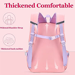 Purple Rabbit Backpack Cute Teenage Lightweight Waterproof Travel Bag Birthday Gifts Backpacks (Rabbit Purple, Large)