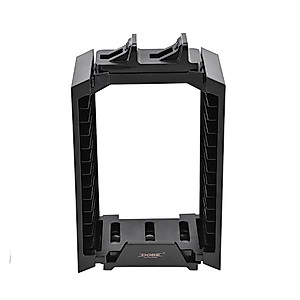 Vertical Console Stand Cooling Fan Game Disk Rack Holder for PS4 Slim PRO XboxONE S
