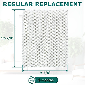 45 Water Panel Humidifier Filter Compatible with April.aire 400 400A 400M Humidifier, 9-7/8" x 12-7/8" x 1.75"(Pack of 2 by TOMOON)