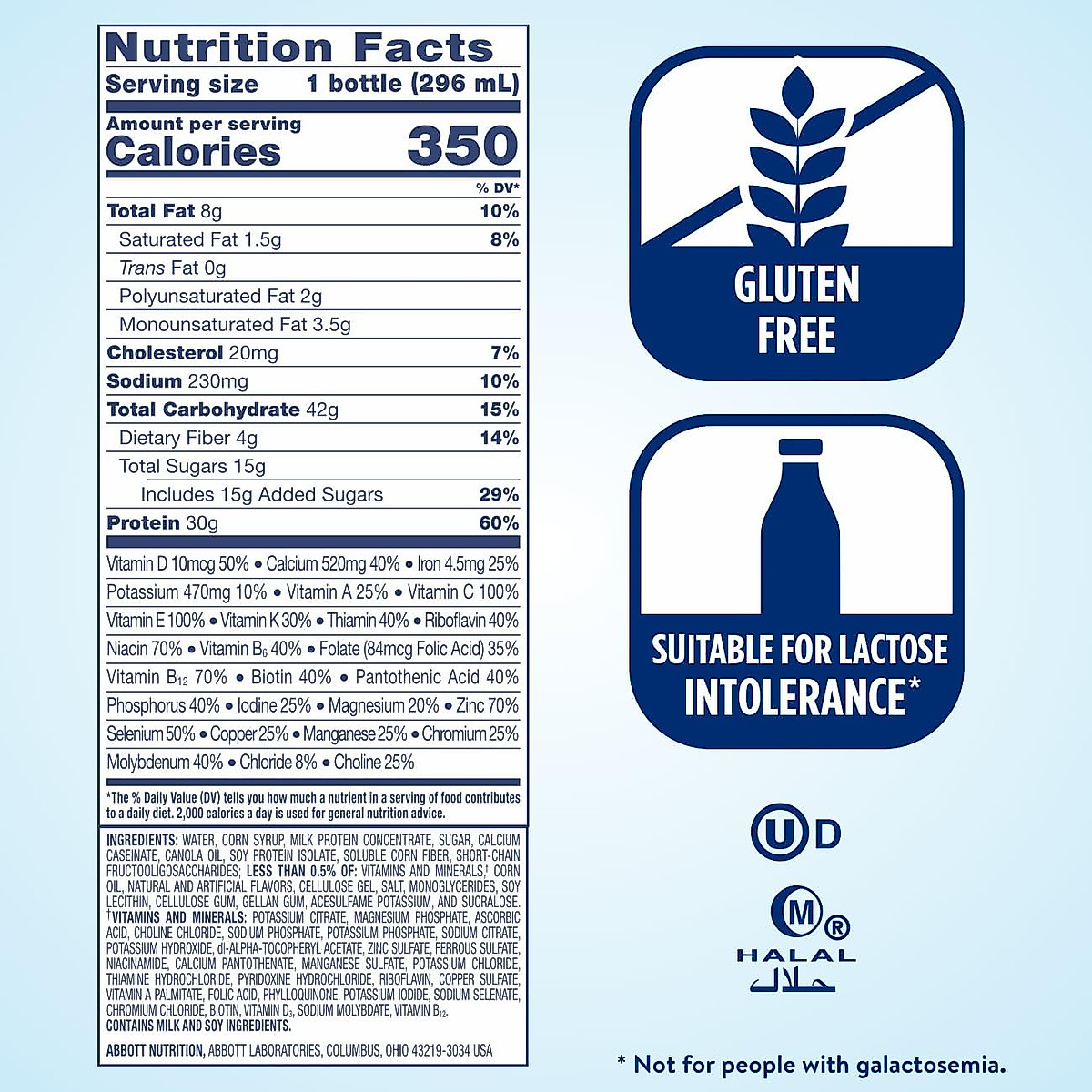 Ensure COMPLETE Nutrition Shake, 30g of Protein, Meal Replacement Shake, with Nutrients for Immune Health, Chocolate, 10 fl oz (Pack of 24)