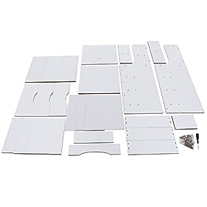 Modern Nightstand High Bedside Table, Multifunctional Bedside Cabinet White Bedroom Storage Side Table with Open Shelf for Indoor Room Storage (3 Drawers) (3 Drawers)