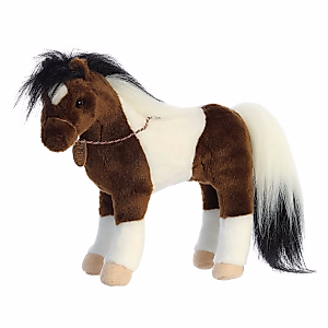 Aurora® Exquisite Breyer® Showstoppers Paint Horse Stuffed Animal - Realistic Detailing - Imaginative Play - Brown 13 Inches