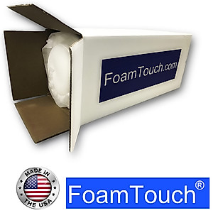 FoamTouch 4" Height x 30" Width x 80" Length Camper/RV bunk Mattress with Gel Memory Foam -No Cover