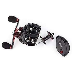 JOHNCOO Titan Baitcasting Reel Max Drag 13 Kgs Big Fish Fishing Reel for Saltwater and Freshwater Heavy Duty (Right Hand Retrieve)
