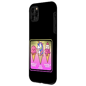 iPhone 11 Pro Max Single Cone Uni Cone Double Cone Unicorn Ice Cream Case