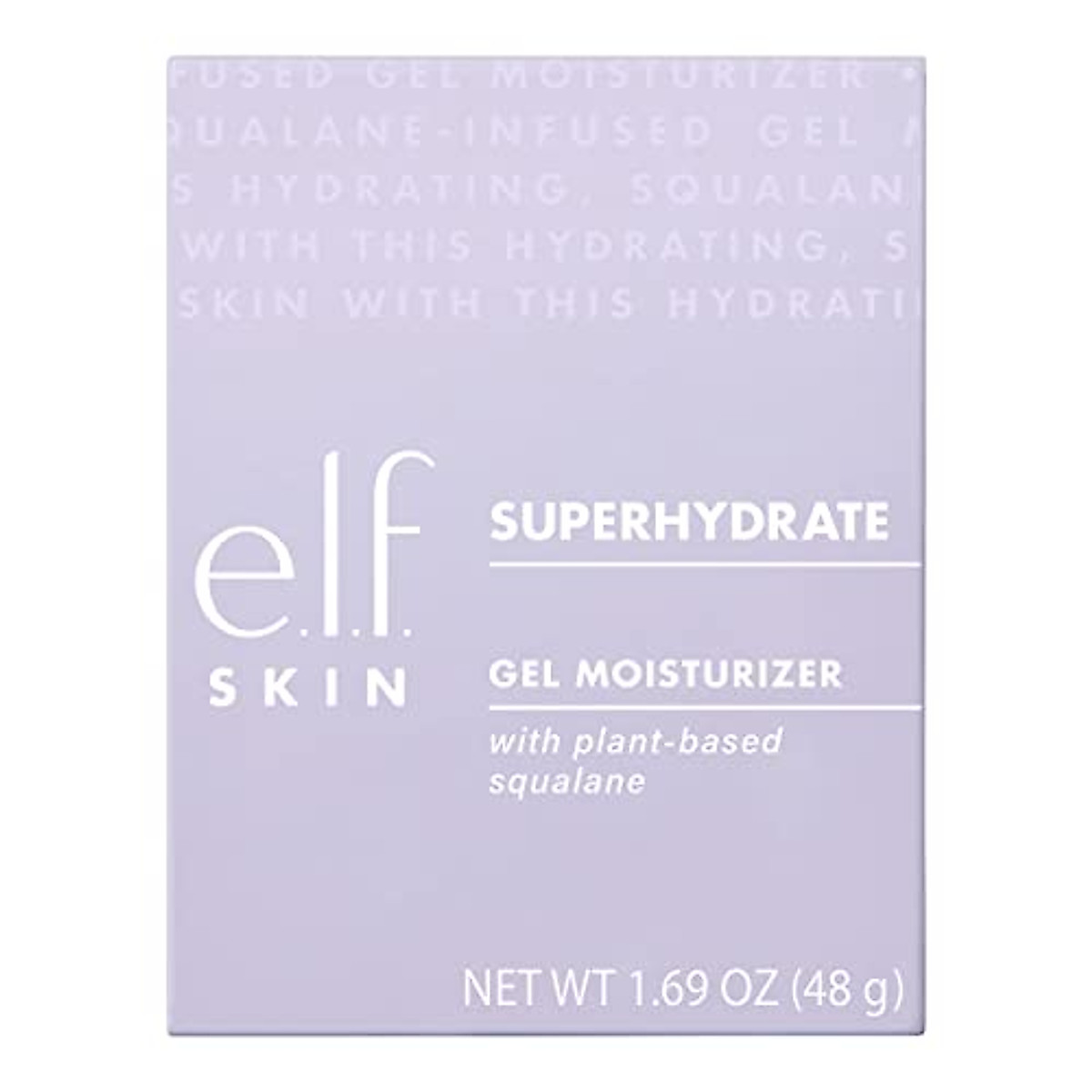 e.l.f., SuperHydrate Moisturiser, Fast-Absorbing, Non-Greasy, Gel Formula, Hydrates, Tones, Clarifies, Protects, Infused with Vitamin E, 1.69 Oz