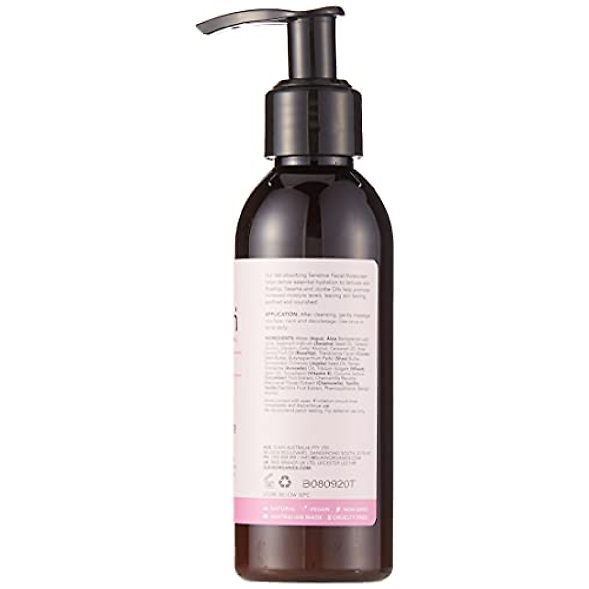 Sukin Sensitive Skin Facial Moisturizer 4.23 Ounces