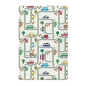 Cartoon Car Crib Sheets for Baby Soft and Breathable Baby Crib Sheets Machine Washable Playard Fitted Sheet for Boy Girl