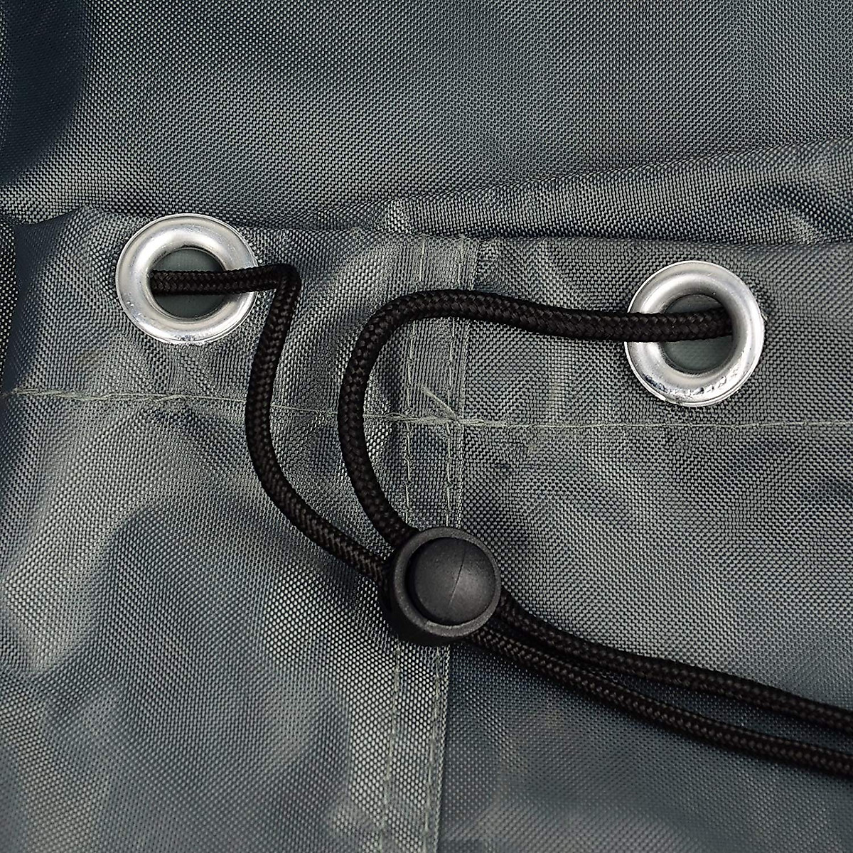 Patio Deck Box Cover to Protect Large Deck Boxes,Deck Storage Box Cover Protects from Outdoor Rain Wind and Snow(Gray, 62 in)