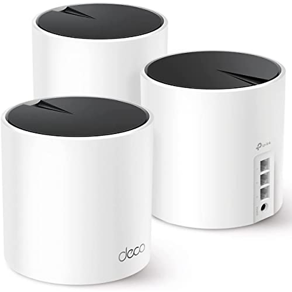 TP-Link Deco AX3000 WiFi 6 Mesh System(Deco X55) - Covers up to 6500 Sq.Ft. , Replaces Wireless Router and Extender, 3 Gigabit ports per unit, supports Ethernet Backhaul (3-pack)