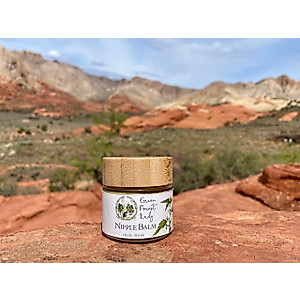 Green Forest Lady Organic Nipple Balm | Breast Feeding Essentials | Lanolin-Free, Gluten-Free | Relieves Soreness, Dryness, Cracking | Nursing Balm | Provides Protective Layer - 2 FL. OZ.