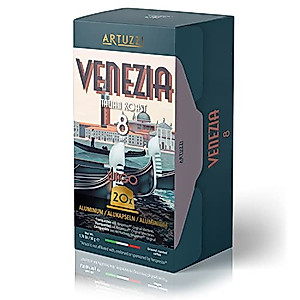 Artuzzi 60ct - Compatible Nespresso Coffee Pods For Nespresso Original Machines | Espresso Ristretto Lungo Coffee Capsules | Espresso Variety Pack I Aluminum & Recyclable