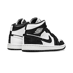 Jordan Womens WMNS Air 1 Mid SE DR0501 101 Split Black White - Size 10.5W