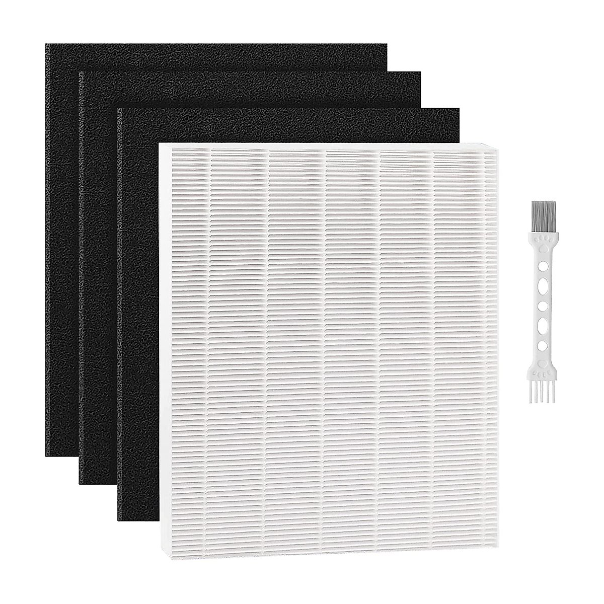 Replacement Filter for Winix D480, D480 Replacement Filter D4, 1 Pack D480 Filter D4+3 Pack Activated Carbon Filters, Part Number 1712-0100-00