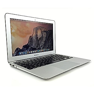 Apple MD711LL/A MacBook Air 11.6-Inch Laptop (1.3GHz Intel Core i5 Dual-Core, 4GB RAM, 128GB SSD, Wi-Fi, Bluetooth 4.0) (Renewed)