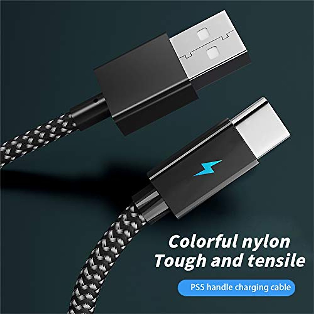 BGNTBUK Fast Charging Cords for Android Cable Game Charging Light Controller with Indicator Controller AOLION Cable&Charger Cord Extension 6ft