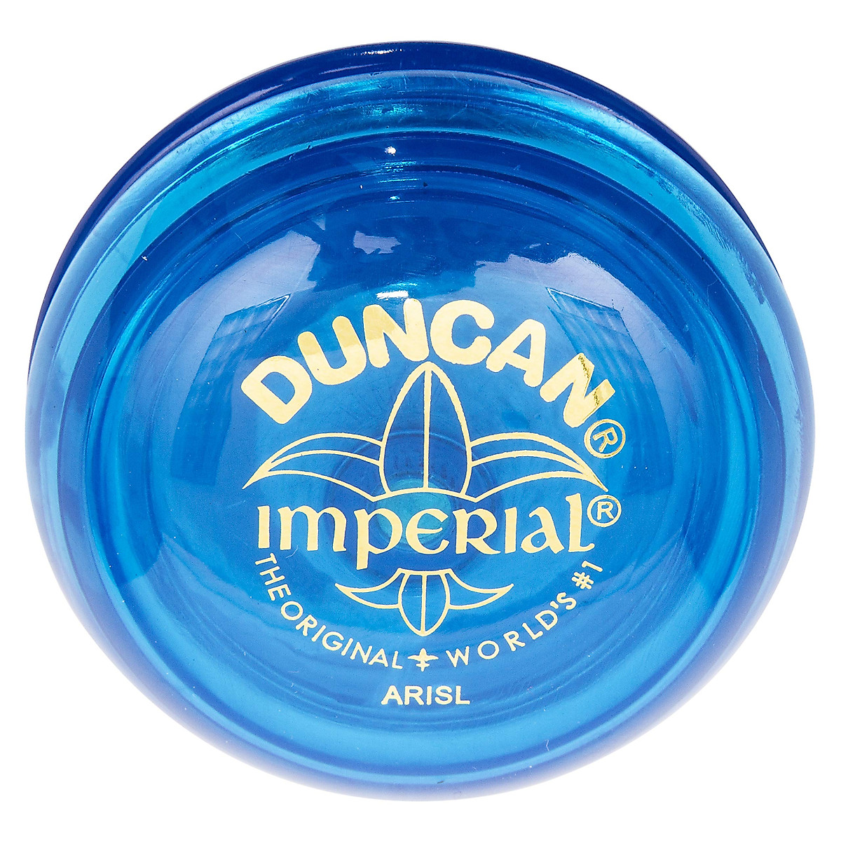 Duncan Toys Imperial Yo-Yo, Beginner Yo-Yo with String, Steel Axle and Plastic Body, Blue