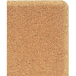 Cork Yoga Blocks 2 Pack Set -Natural Cork from Portugal, 9"x6"x4" Yoga Blocks Non-Slip&Anti-Tilt for Women| Men, Lightweight, Odor-Resistant| Moisture-Proof, Perfect Yoga Equipment