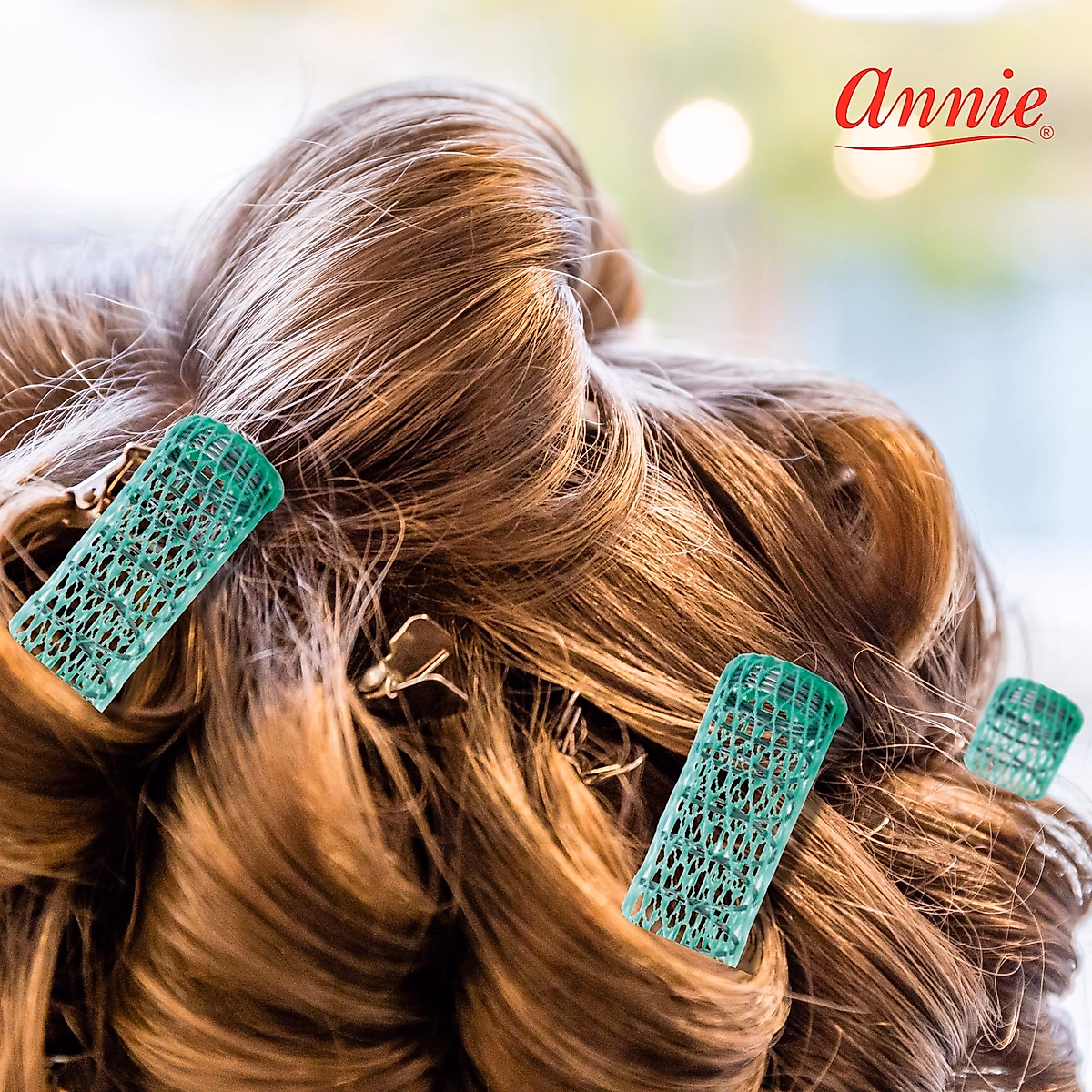 Annie 7/8" Wire Mesh Hair Rollers - 12 Pcs.