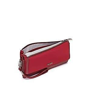 TUMI Voyageur Travel Wallet - Premium Women's Travel Wallet - Stain & Water Resistant - Desert Red