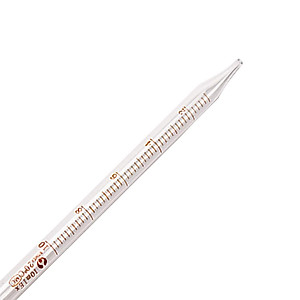 juneTree Glass Graduated Droppers Pipettes with Rubber Cap for Essential Oil, Laboratory, Medicine, Nutrient, Painting 10 ml Pack of 3