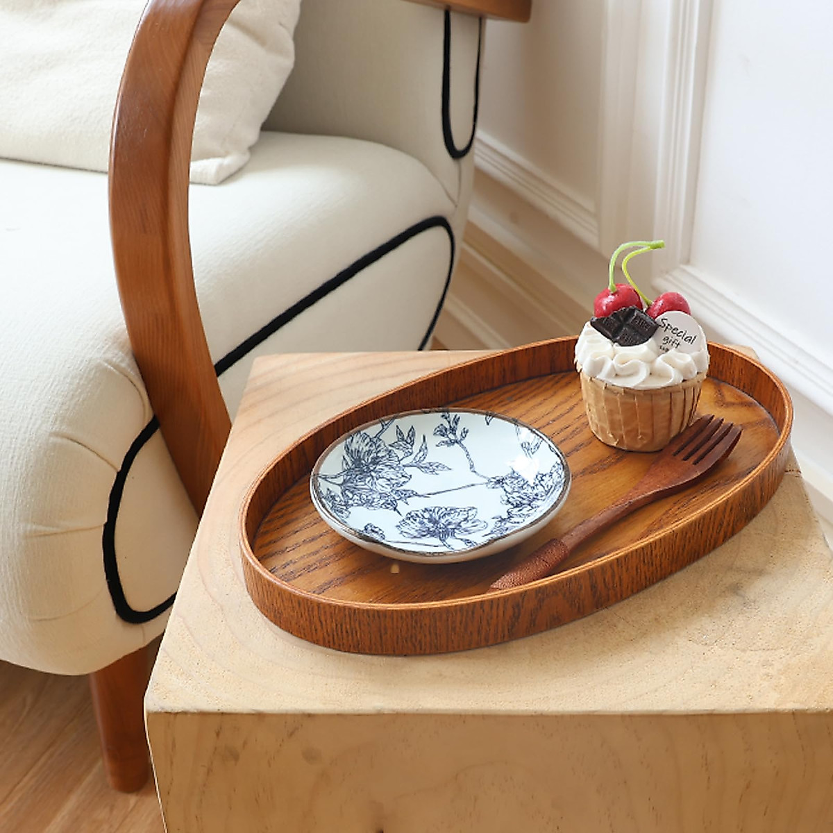 Ceramic Spoon Rest for Stove Top - Set of 4 Cooking Spoon Rest for Kitchen Counter 4.8 Inches Ceramic Pasta Spoon, Oven and Microwave Safe